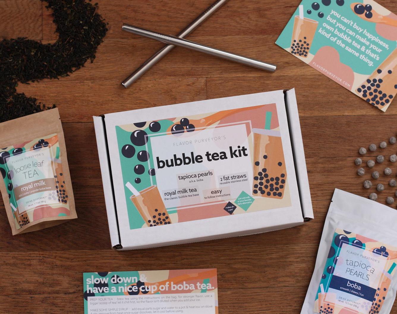 Make Your Own Bubble Tea Kit Make Your Own Bubble Tea Kit